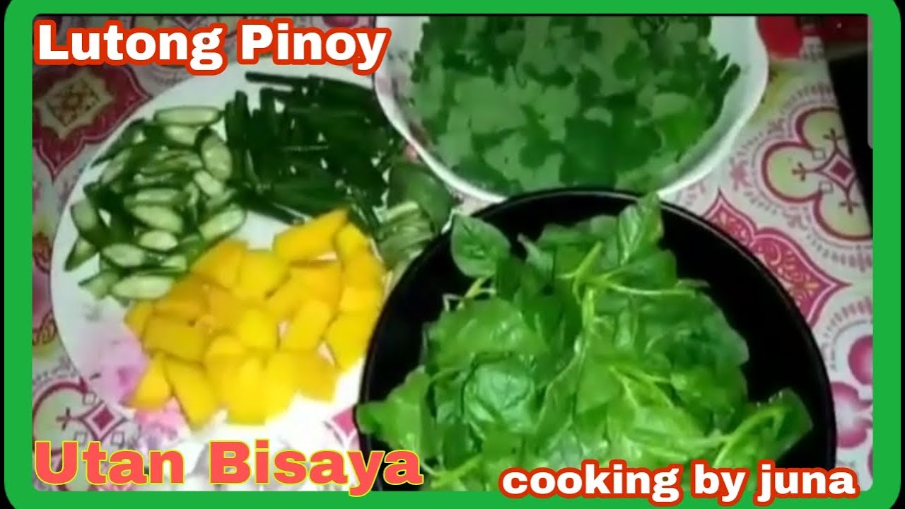 FILIPINO VEGETABLE RECIPE||Utan bisaya cooking by juna|| - YouTube