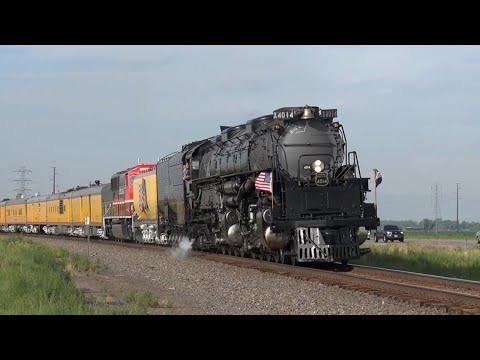 Union Pacific 4014 - Front Range Steam Special [4K] - YouTube