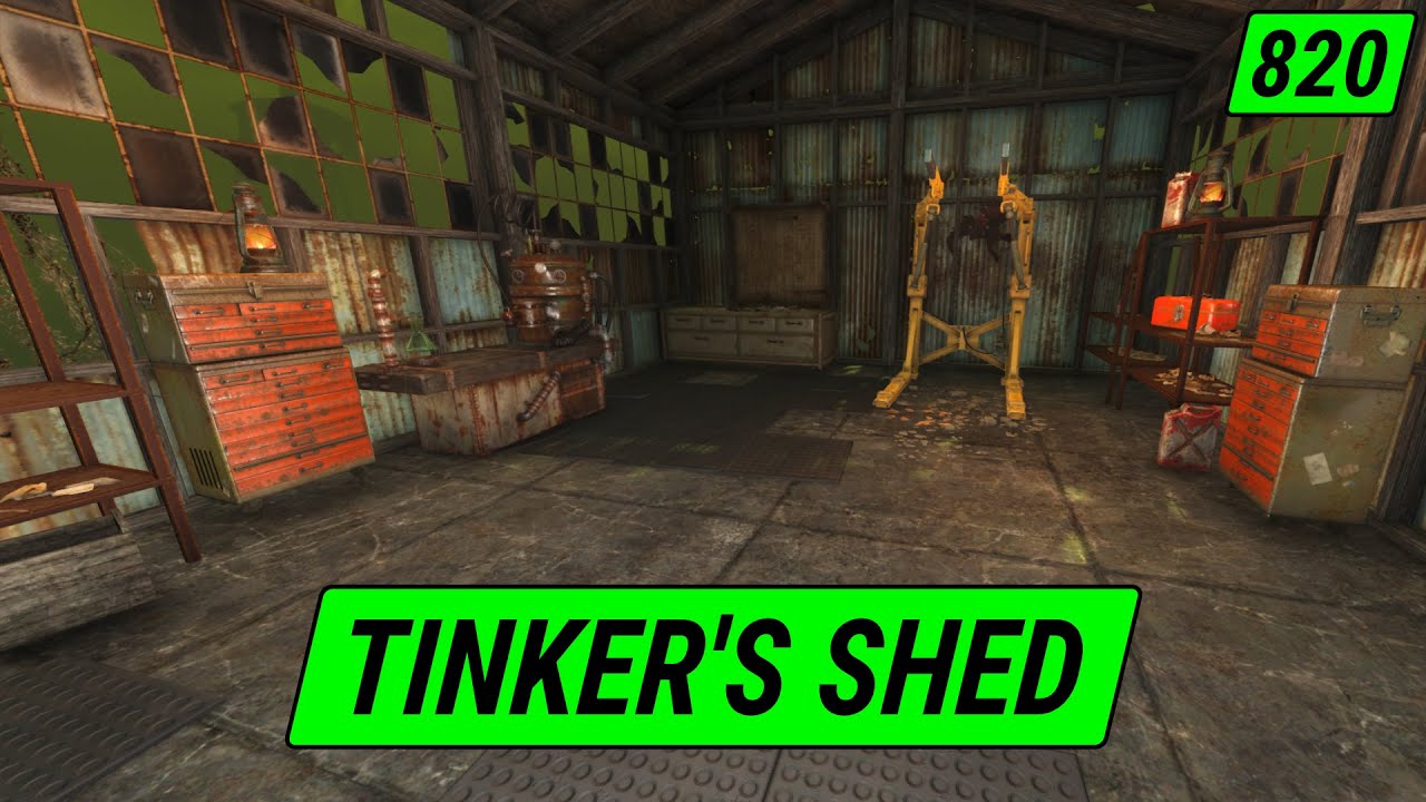 Finding The Tinkerer's Shed | Fallout 4 Unmarked | Ep. 820 - YouTube
