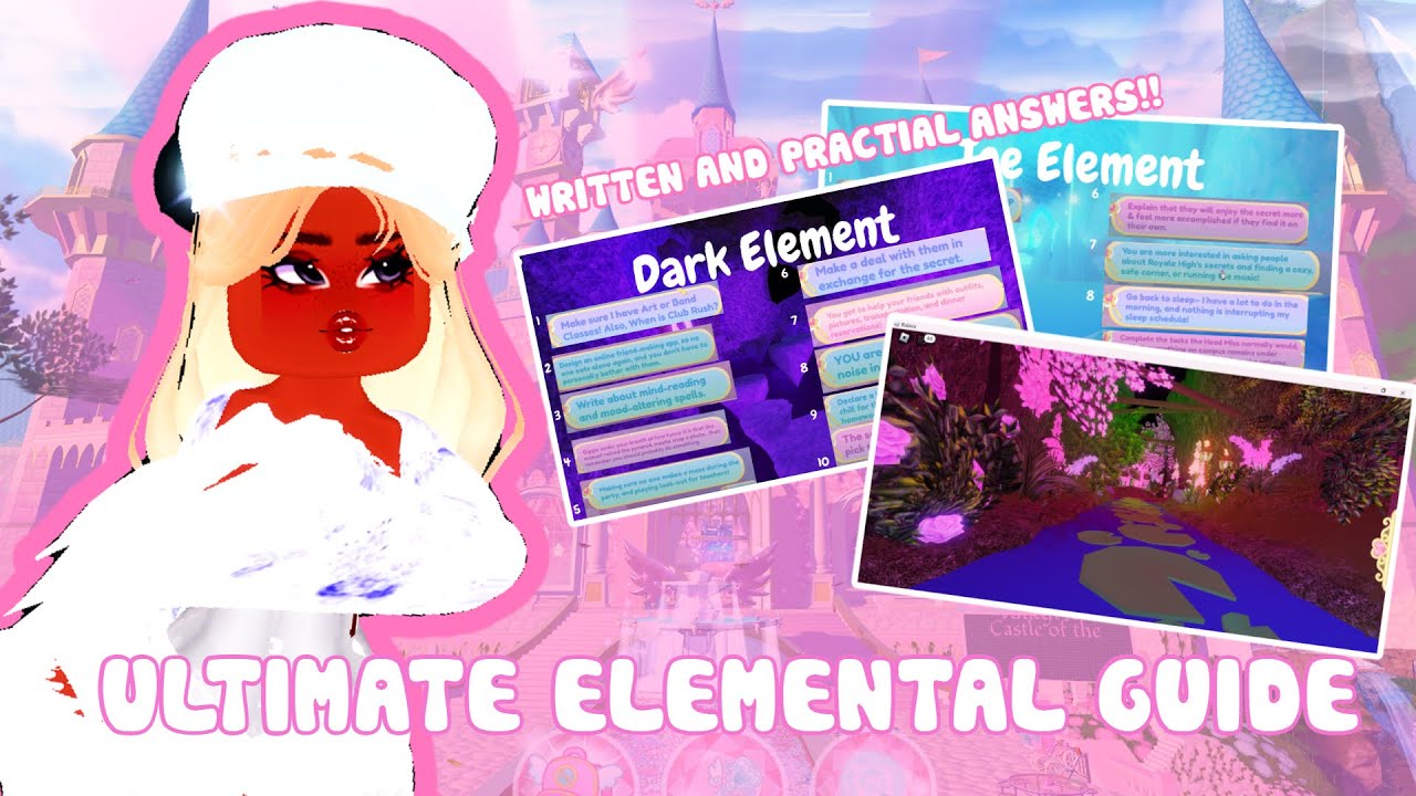 THE ULTIMATE ELEMENTAL GUIDE || WRITEN AND PRACTICAL ANSWERS!!! - YouTube