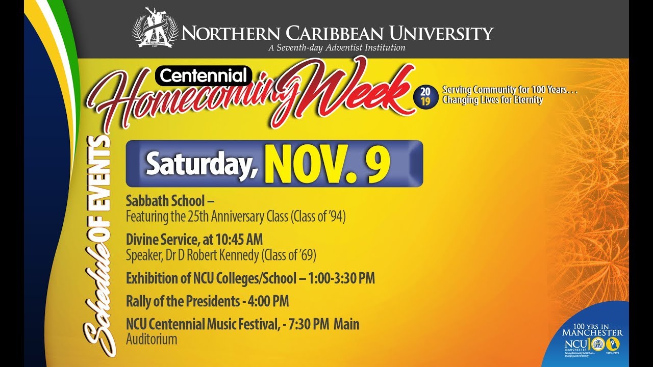 NCU Homecoming 2019 | Rally of the Presidents - YouTube