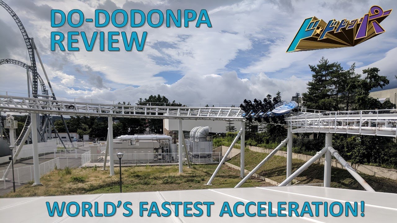 Do-Dodonpa Review, Fuji-Q Highland Insane Launch Coaster | Fastest ...