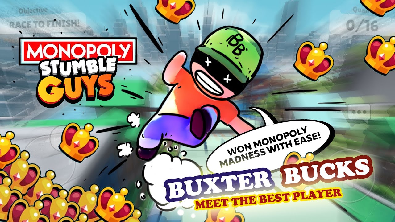 He is Crazy!!! How Buxter Bucks Win Monopoly Madness with ease!? # ...