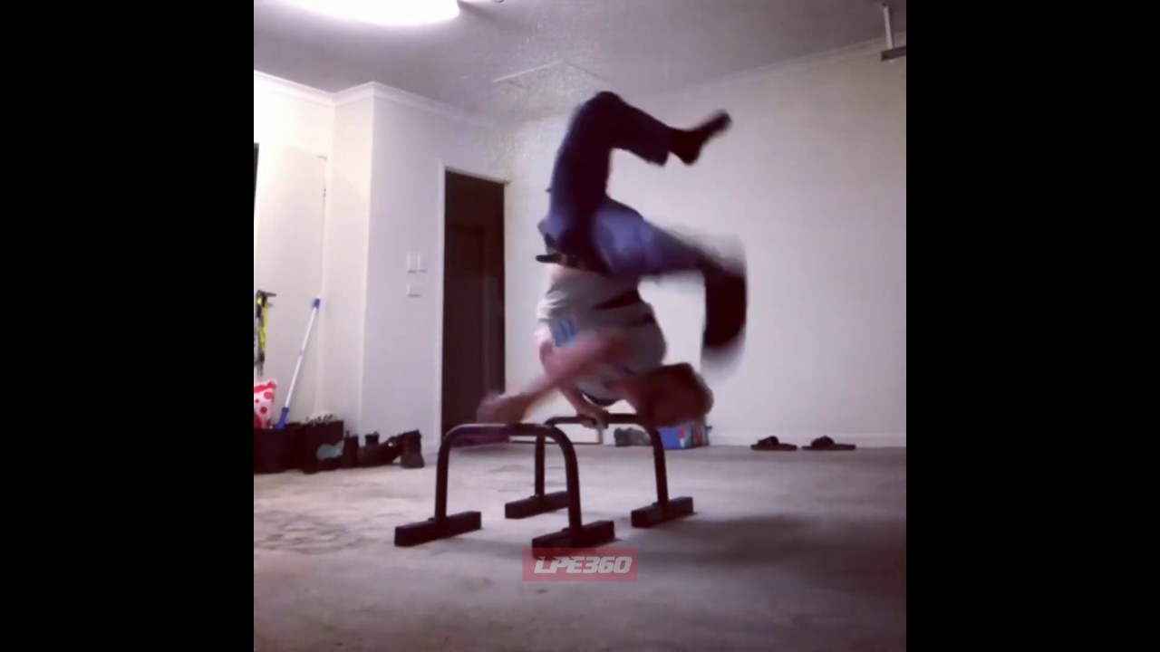 Amateur headstand fail - YouTube