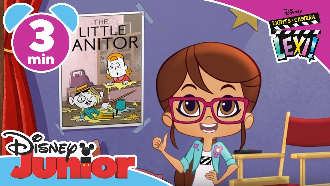 Kamera, akcja, Lexi! - Niepozorny sprzątacz. Oglądaj w Disney Junior ...