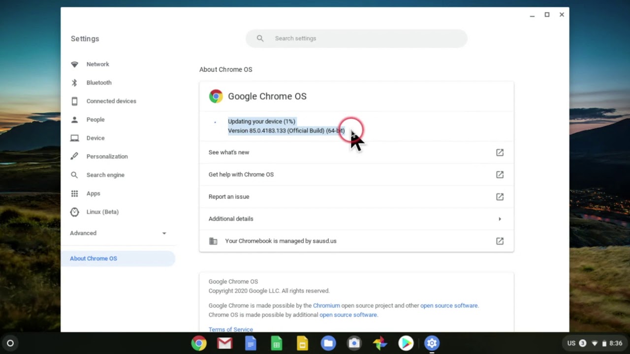 Update Chrome OS - YouTube