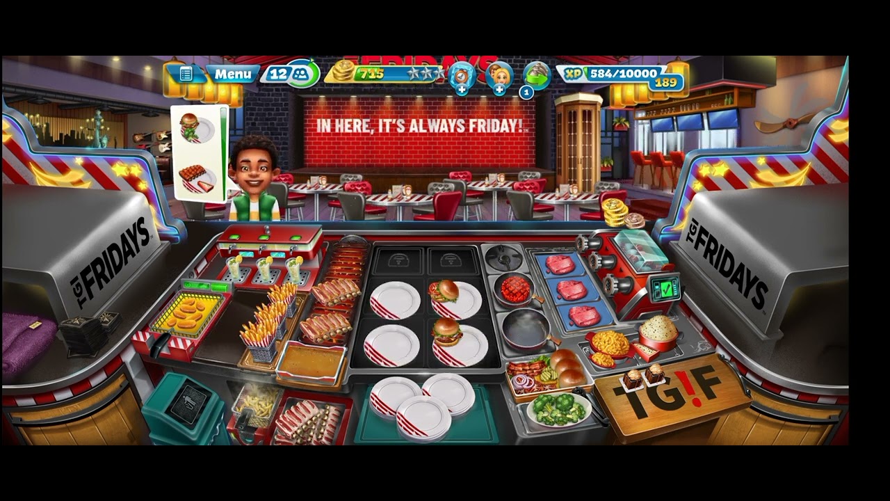 Cooking Fever - FGI Fridays Restaurant # Gem shards & FREE GIFT🎁 - YouTube