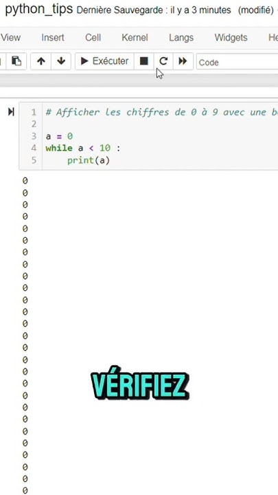 Nouveau Tips Python Les Boucles Python Code Pythoncode Pythoncoding Programming Kernel