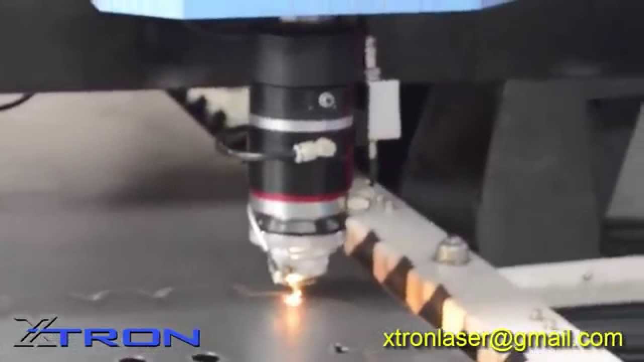 YAG LASER METAL CUTTING MACHINE - YouTube