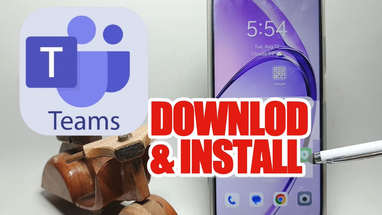 How To Downlod & Install Microsoft Teams On Android - YouTube