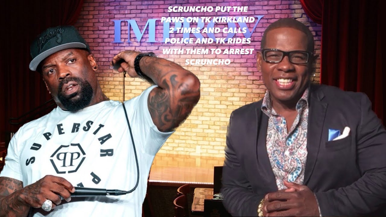 TK KIRKLAND KNOCKED OUT TWICE BY COMEDIAN SCRUNCHO THEN TK RIDES TO HIS ...