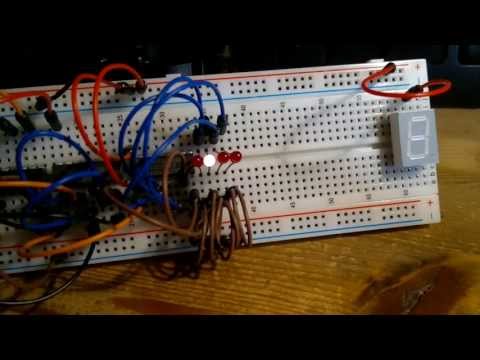 Compteur par 10 et codeur BCD. HEF4518