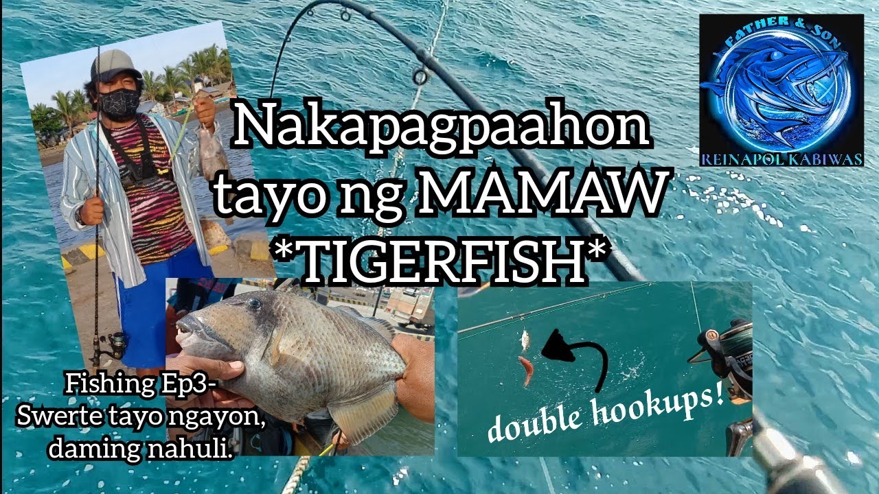 FISHING Ep3 - Nakapagpaahon tayo ng MAMAW na pakoy o TRIGGERFISH (re ...