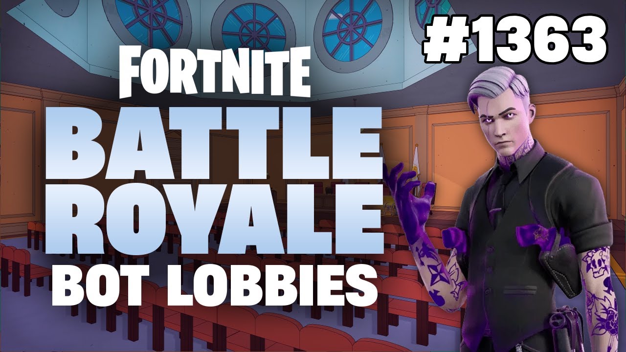 MAN BEHIND THE SLAUGHTER - Fortnite BR: Bot Lobbies #1363 - YouTube