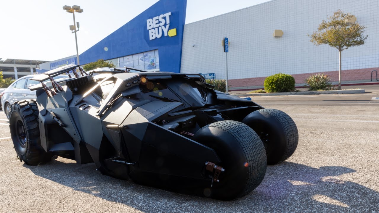 Batmobile The Tumbler: How was it made? - YouTube