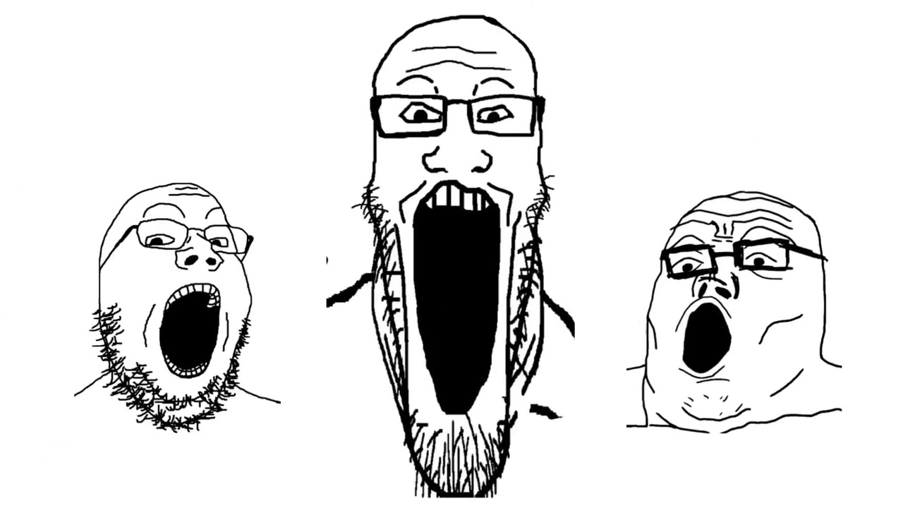 wojak scream - YouTube