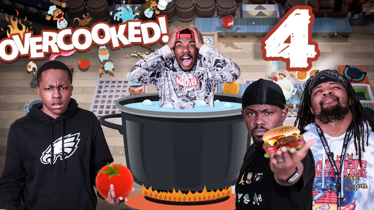 The STRUGGLES Of 4 Chefs On An EPIC Adventure! (Overcooked Story Ep.4 ...