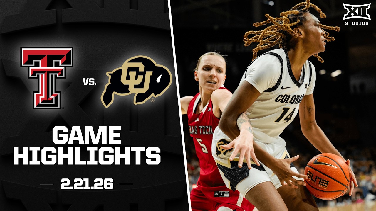 #20 Texas Tech vs. Colorado Game Highlights | 2025-26 Big 12 Women's ...