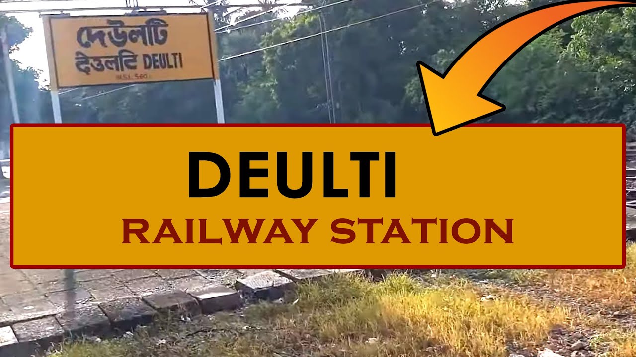 DTE, Deulti railway station, India in 4k ultra HD - YouTube