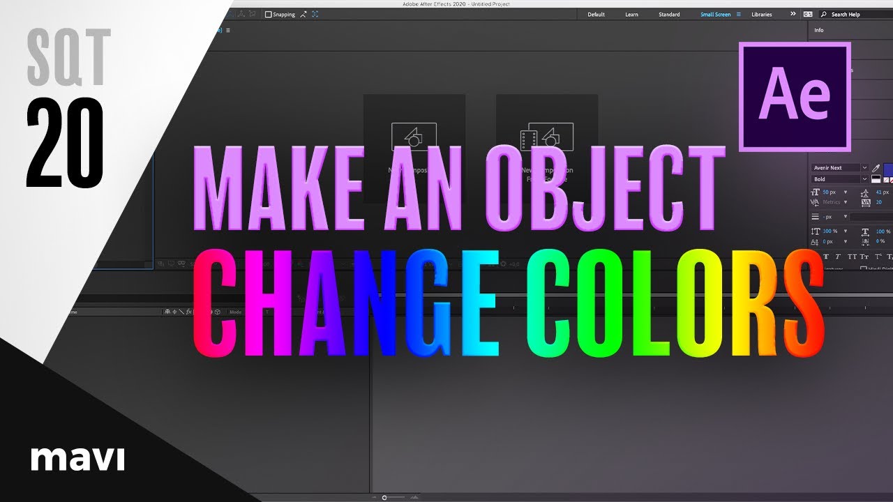 How To Make An Object CHANGE COLORS In After Effects Super Quick how-to-make-an-object-change-colors-in-after-effects-super-quick