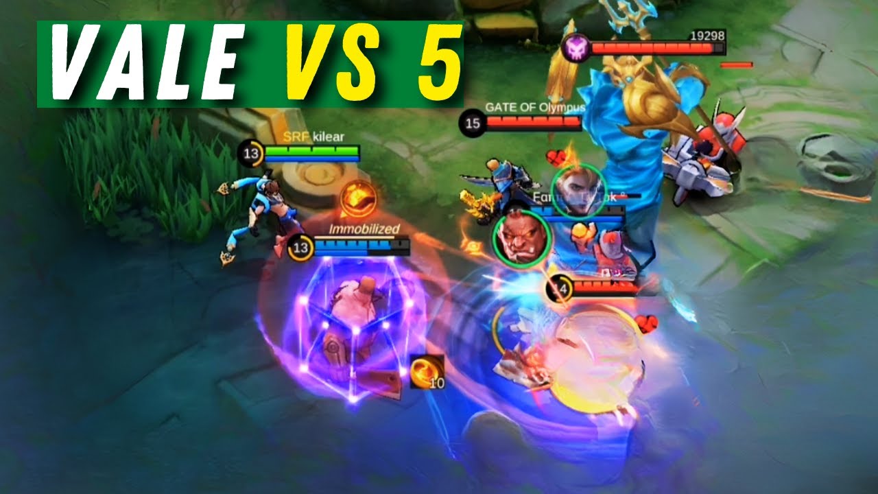 Vale Vs 5 Enemy Gameplay - Who Will Win? - YouTube