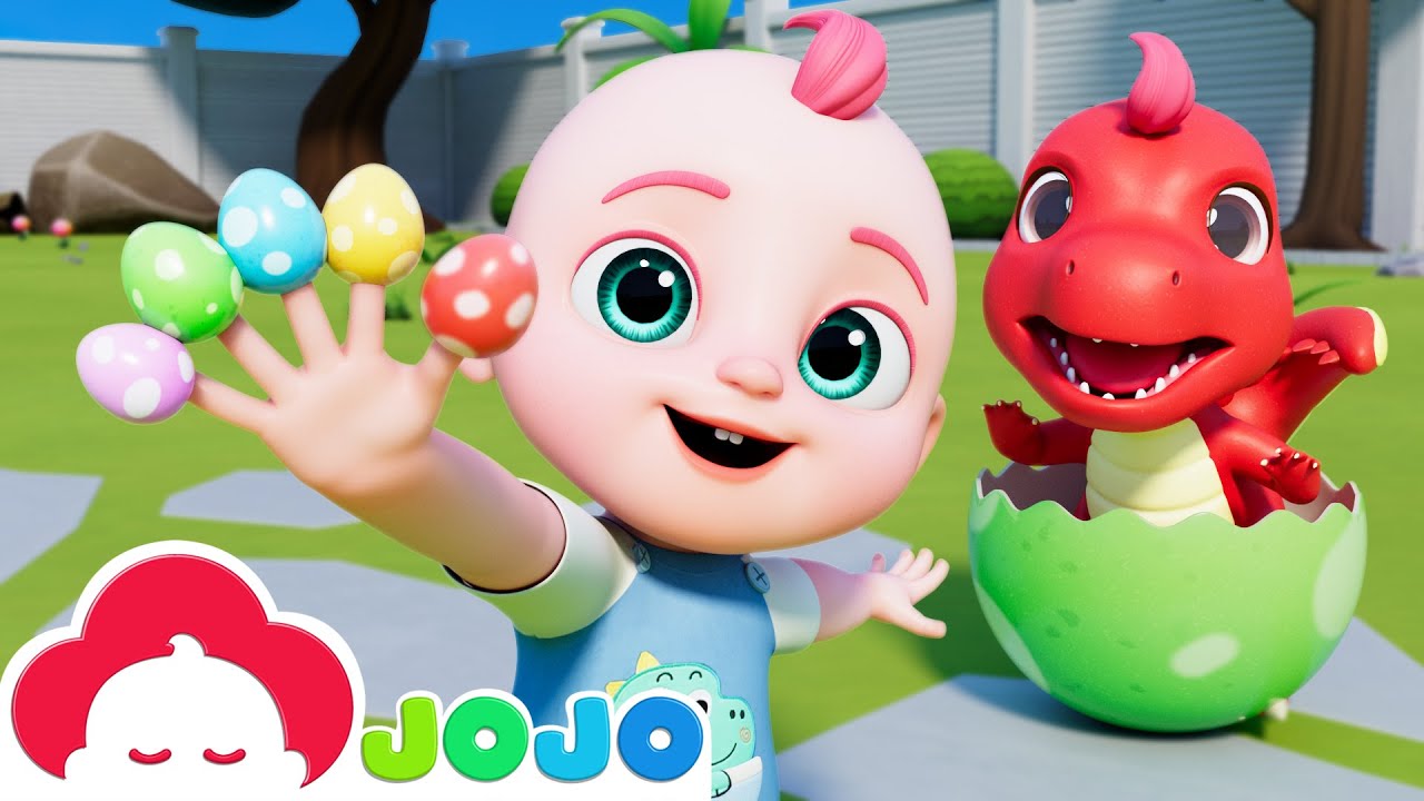 Finger Family Song | Dino Finger Family | Baby JoJo Nursery Rhymes ...
