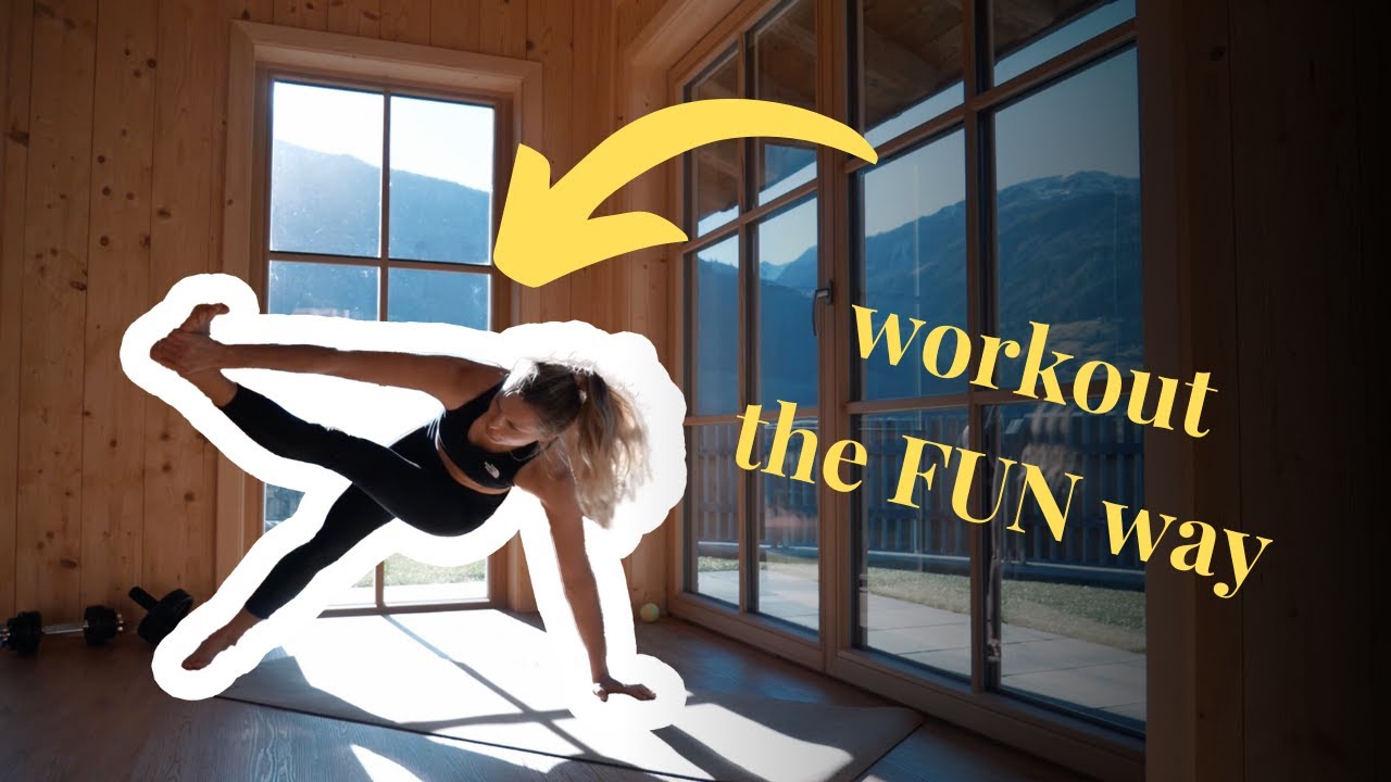 Core & Full Body Workout🏋️ - The FUN Way😝 - YouTube