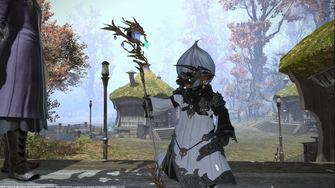 His Dark Materia LvL 50 FFXIV Patch 2.45 Zodiac Braves Relic Weapon ...