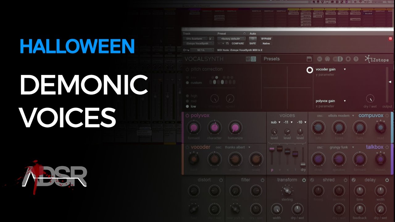 Demonic Voices with Parallel Processing - YouTube
