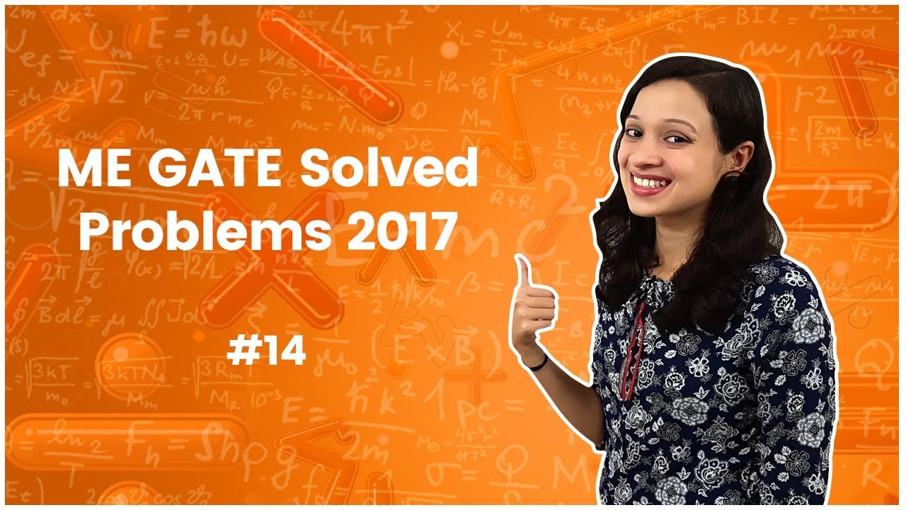 14]ME GATE Solved Problems 2017 - Vector Analysis - GATE Engineering Mathematics - YouTube