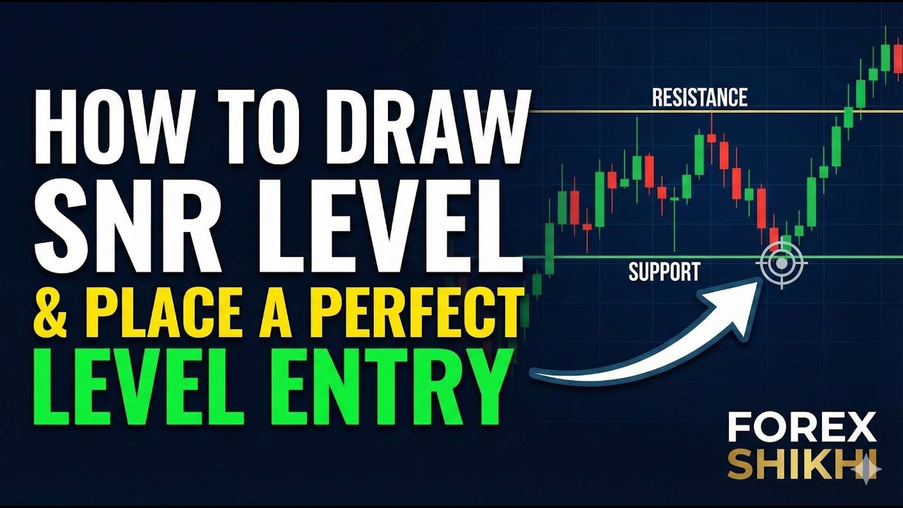 How to Draw SNR Levels in Forex | Perfect Level Entry Strategy ...
