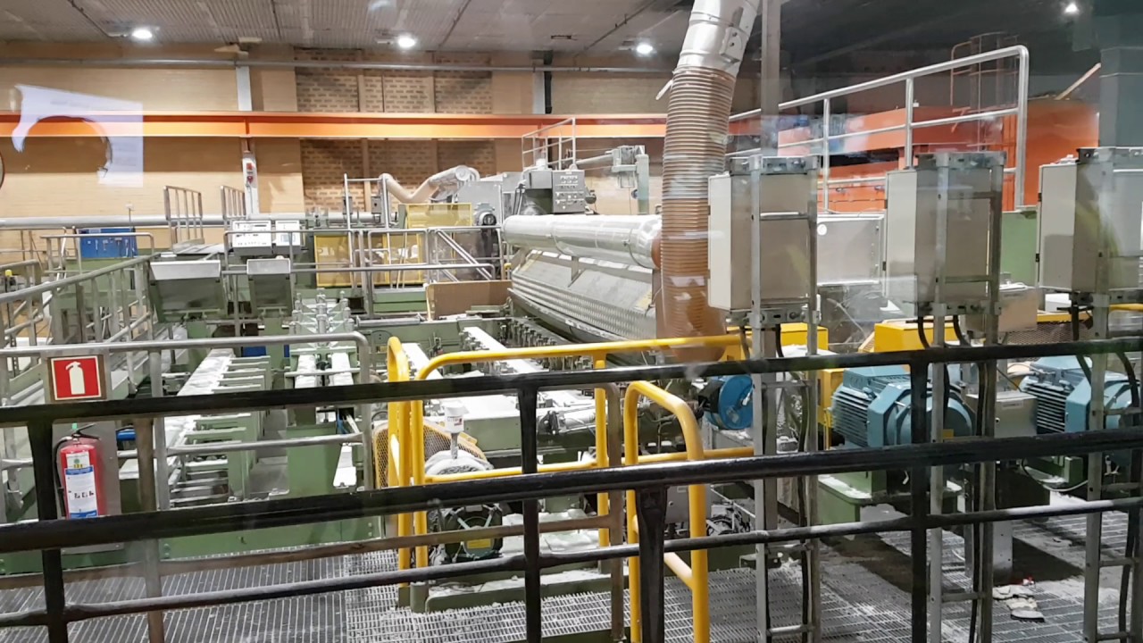Stora Enso Skutskar Pulp Mill paper Pulp Cutting Area - YouTube