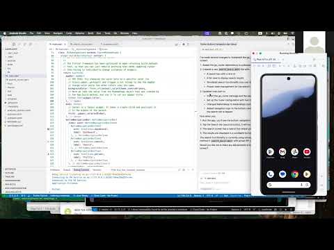 Using Cursor IDE to build our Flutter App with bottom navigation ...