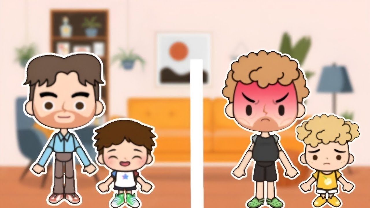 Good dad vs Bad dad☺️😡|sad story and happy ending|miga life world||by ...