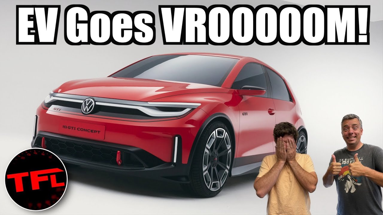 World Debut: The All-Electric VW ID.GTI Concept is a New-Age GTI With ...