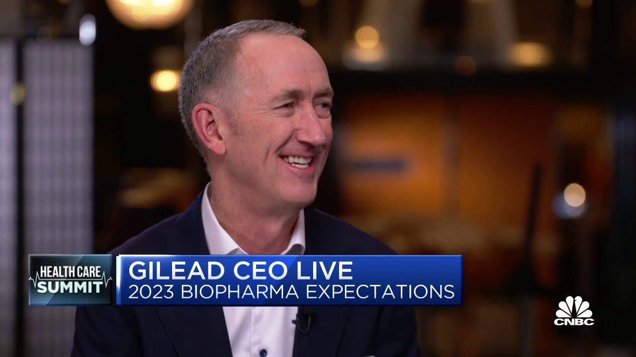 Gilead CEO Daniel O'Day: Ending the HIV epidemic is our goal - YouTube