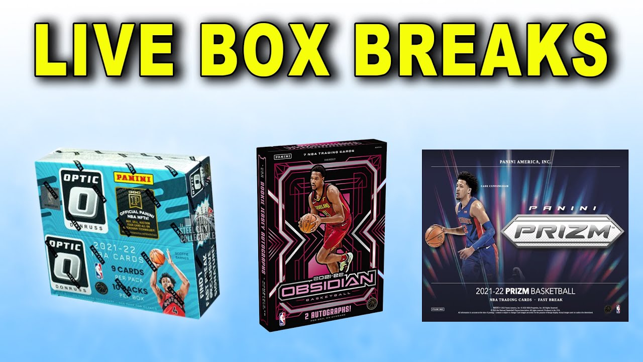 BLEZ SPORTS CARDS LIVE BOX BREAKS | #sportscards #boxbreak # ...