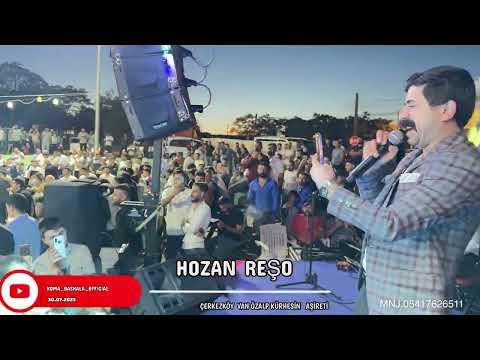HOZAN REŞO ÇERKEZKÖY DE KONSER GİBİ HARİKA VAN ÖZALP DÜĞÜNÜ
