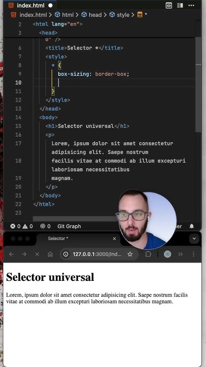 No Uses Así El Selector Universal De Css Css Bootcamp Programming Desarrollofrontend Youtube