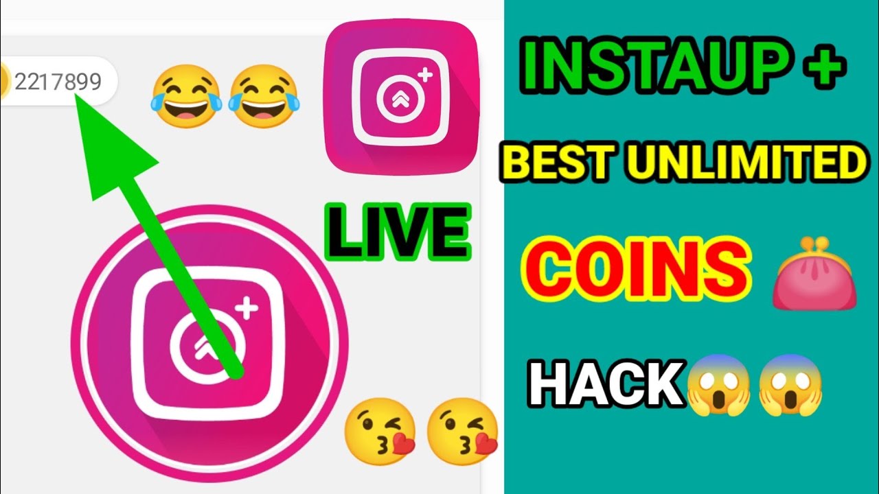 🔴 Instaup Unlimited Coins Mod APK / Instaup unlimited coins hack trick ...