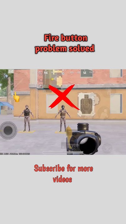 Bgmi fire button problem solved. Pubg fire button problem solved. #bgmi - YouTube