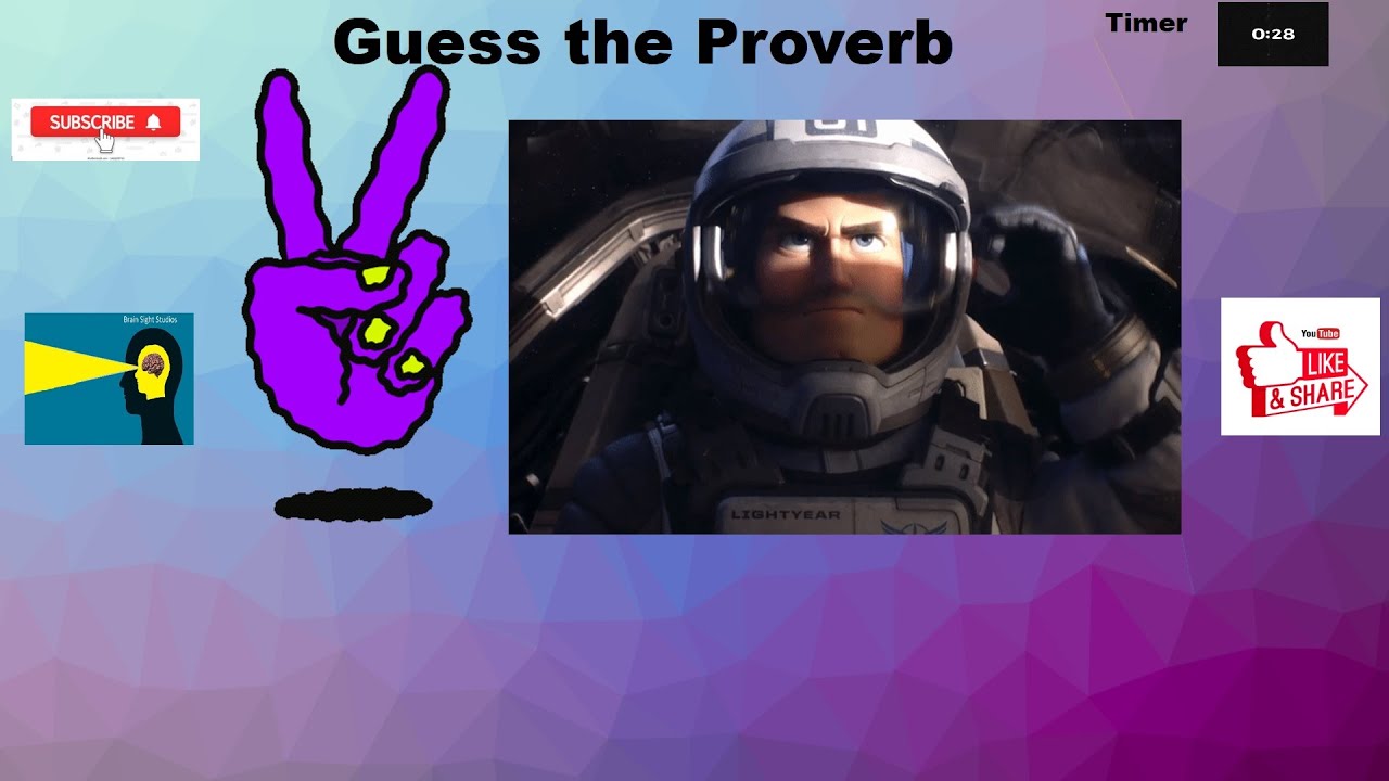 Guess The Proverb 3 #Challenge. How well do you know your proverbs ...