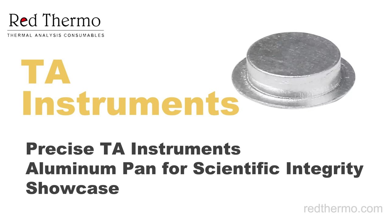 Precise TA Instruments Aluminum Pan for Scientific Integrity丨Explore at ...