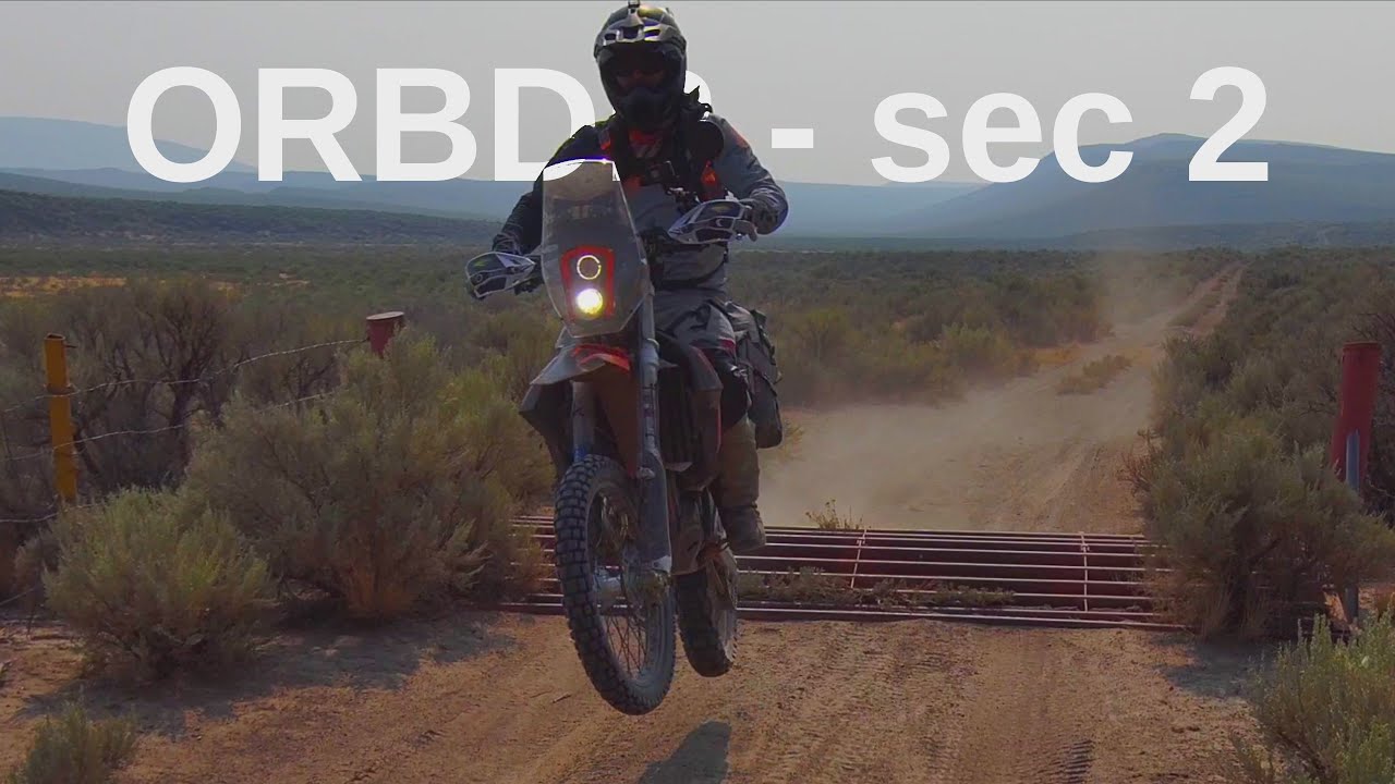 ORBDR section 2 solo on a KTM 500 EXC - YouTube