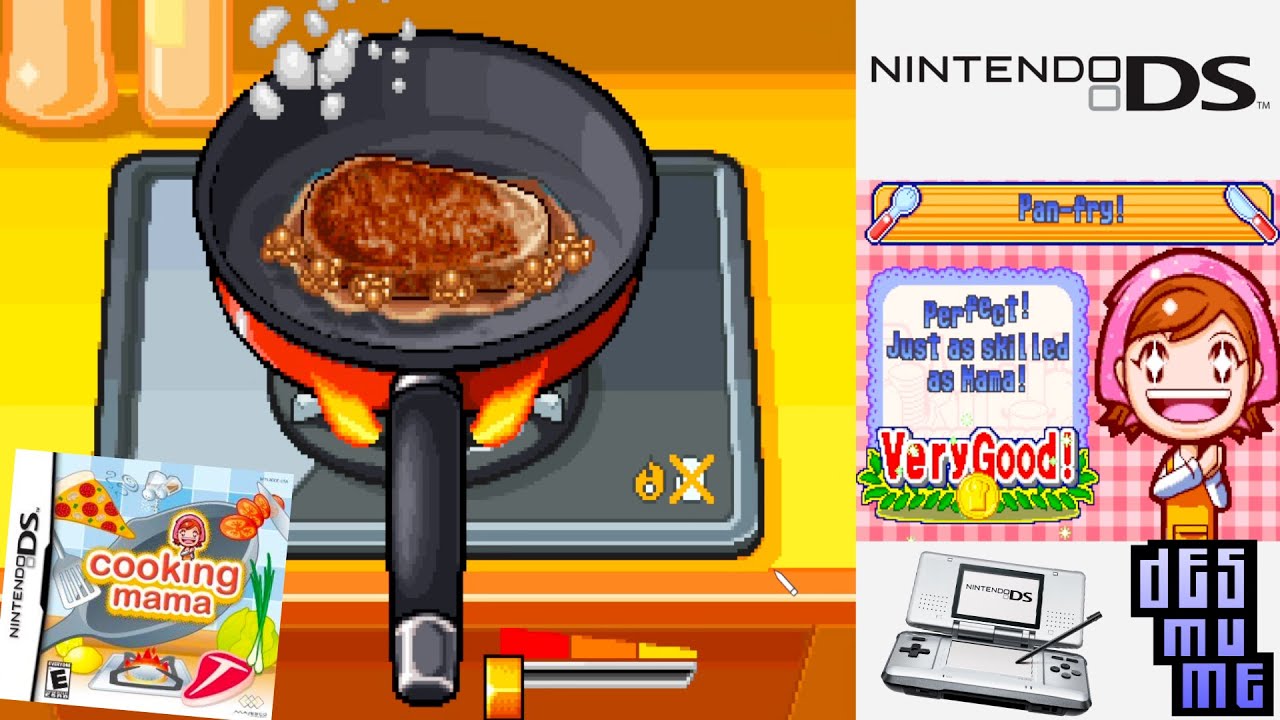 Cooking Mama (2006) Nintendo DS Gameplay in HD (DeSmuME) - YouTube
