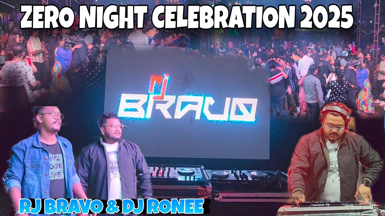 Zero Night Celebration 2025 with Dj RJ BRAVO & DJ RONEE || Koraput - YouTube