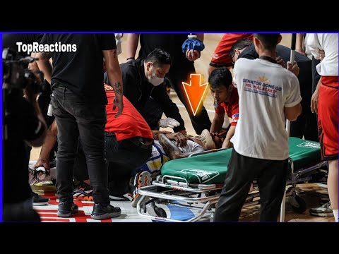 Calvin Abueva injury 🔴 Calvin Abueva Rushed to Hospital After Barefield ...