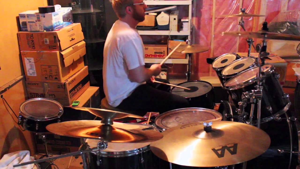 Basement Drum Session 1- Aaron Calenda - YouTube