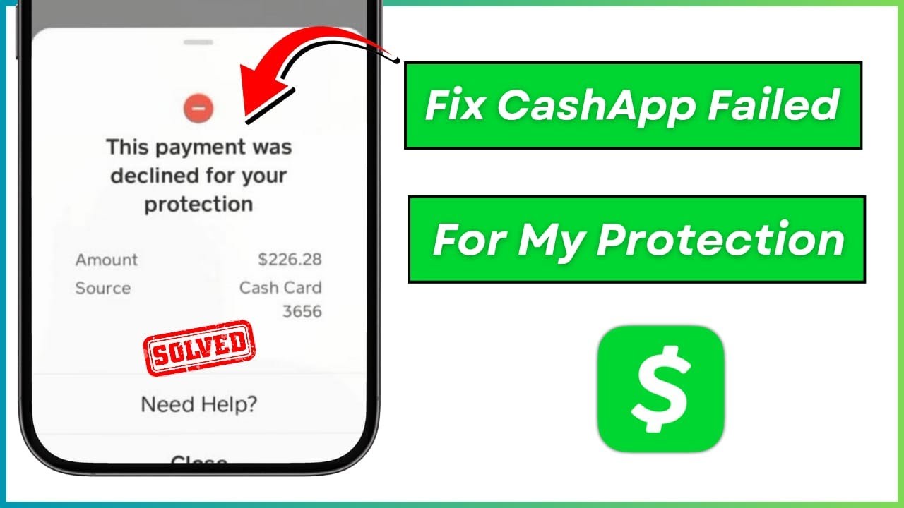 How to Fix Cash App Payment Transfer Failed For My Protection on iPhone ...