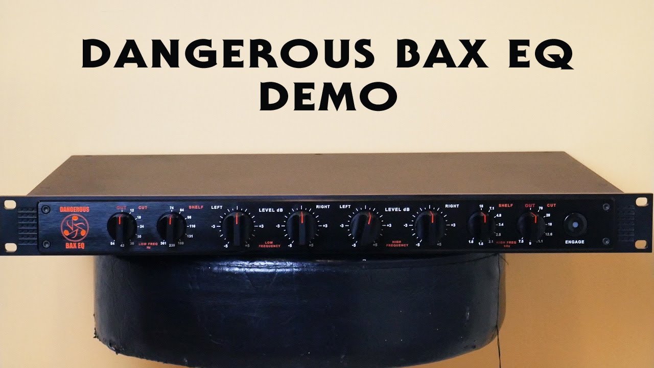 Dangerous Music BAX EQ - YouTube